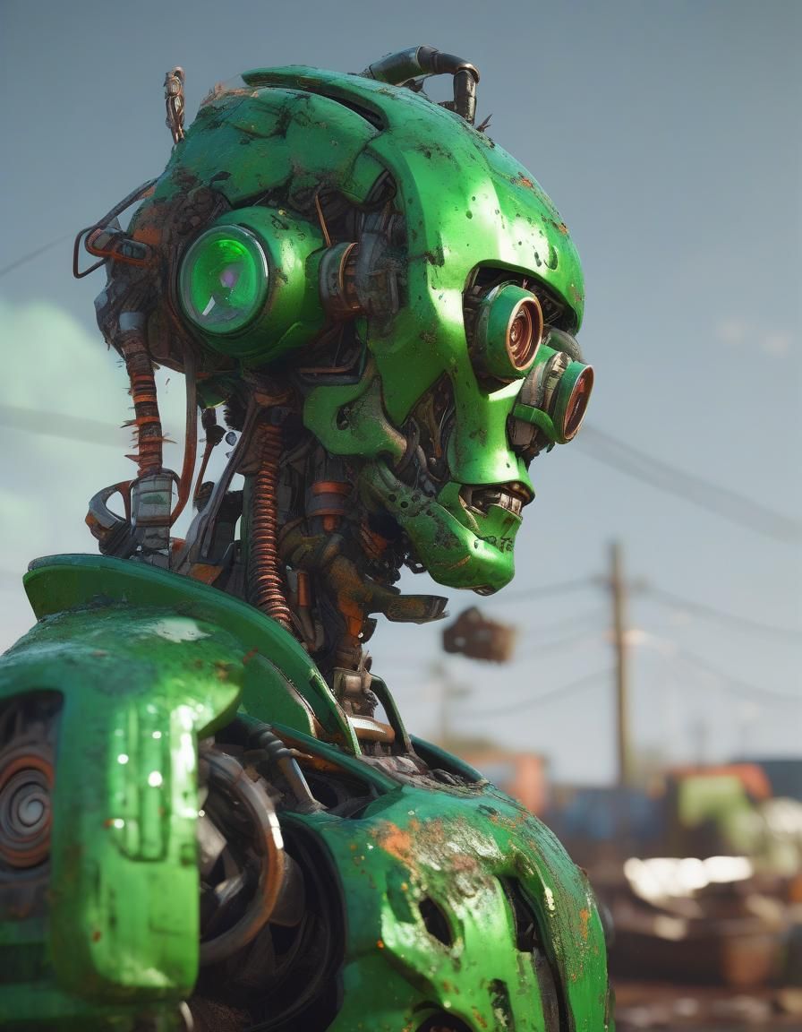 Junkbot - AI Generated Artwork - NightCafe Creator