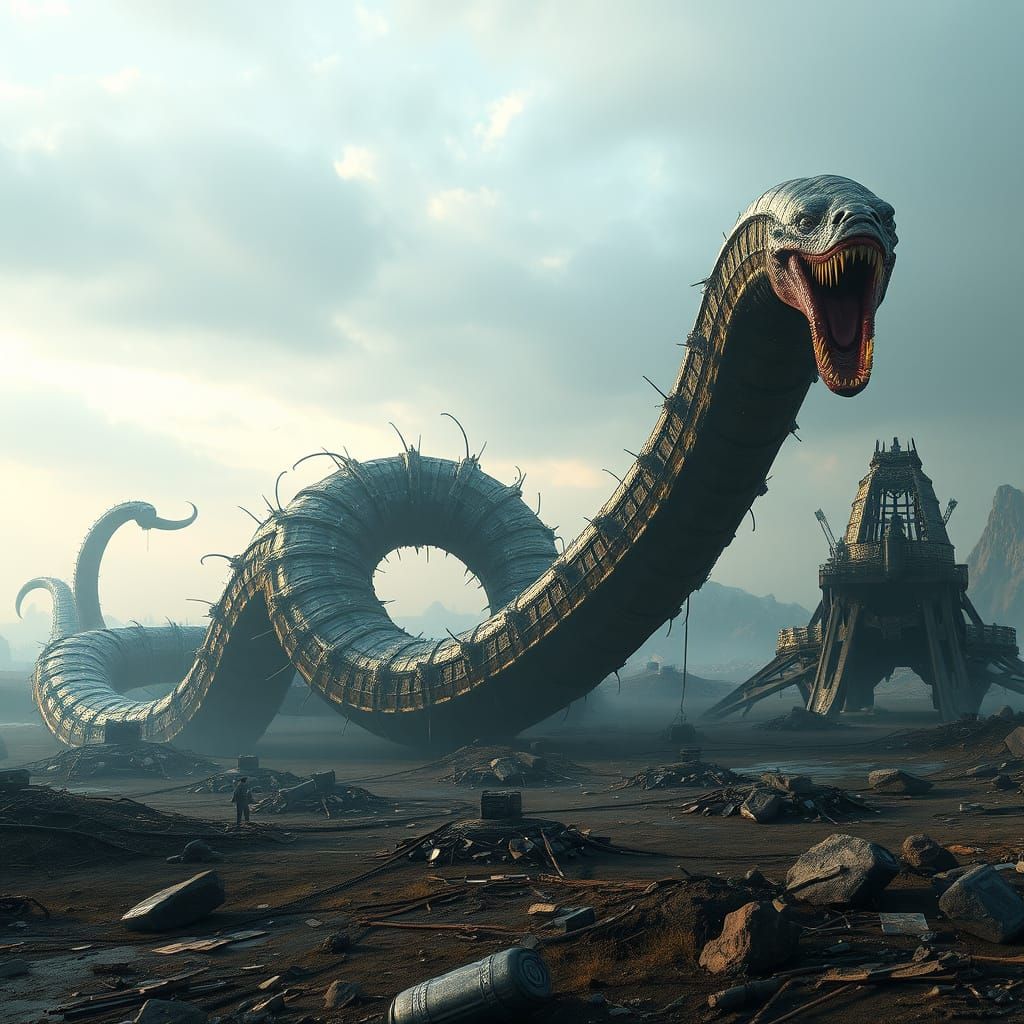 Sci fi snake - Sci fi snake