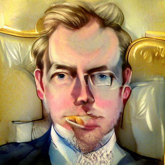 Portrait of a posh Englishman - AI Generated Artwork - NightCafe Creator
