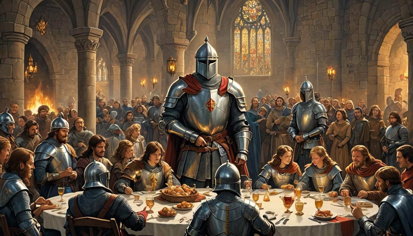 Good Knight - AI Generated Artwork - NightCafe Creator