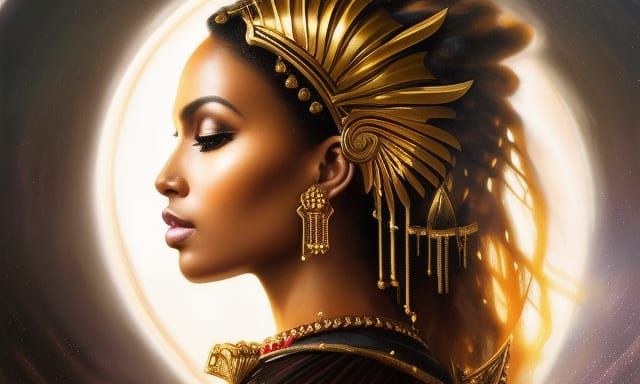 Beautiful Goddess III - AI Generated Artwork - NightCafe Creator