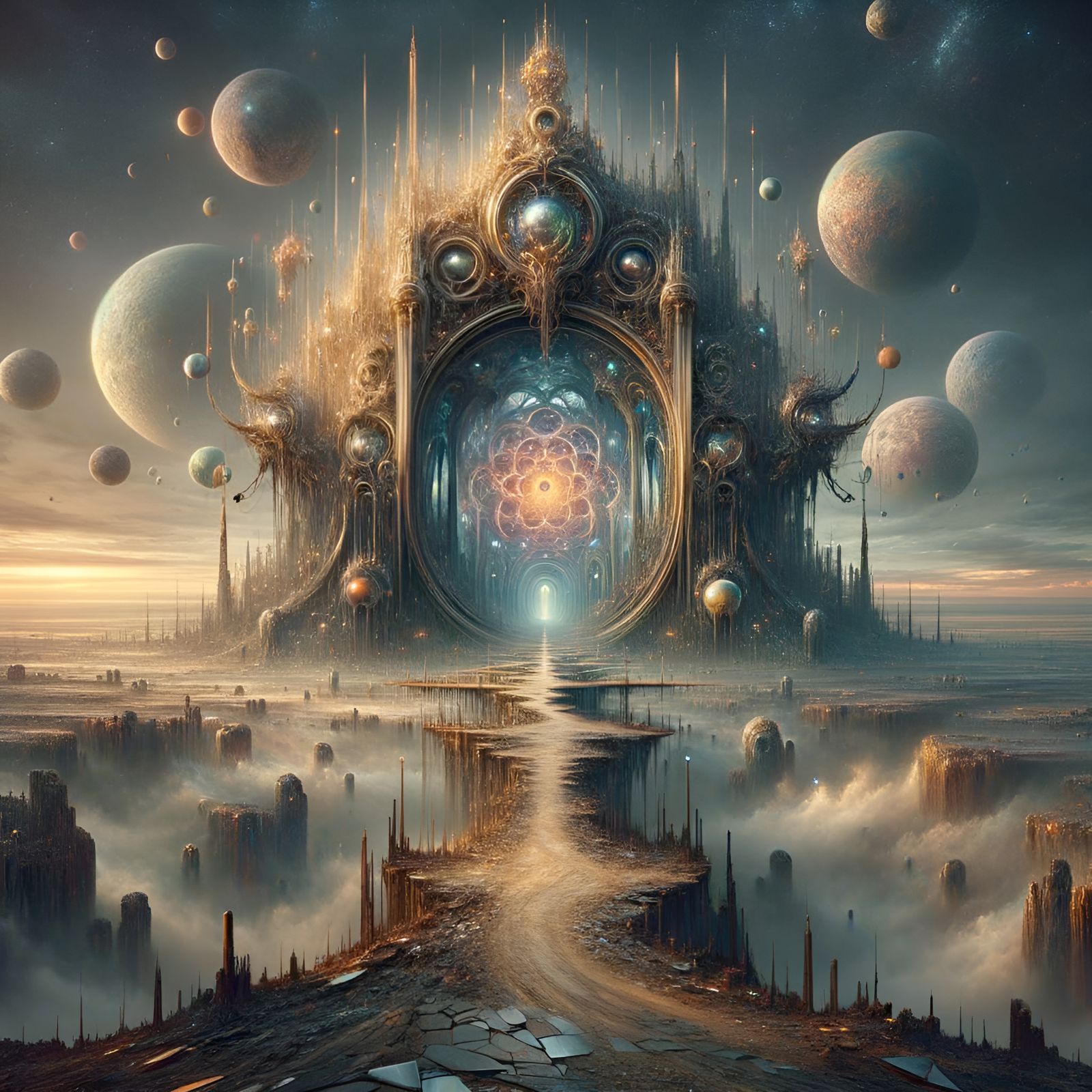 Post Apocalyptic.....Escape Portal? - AI Generated Artwork - NightCafe ...