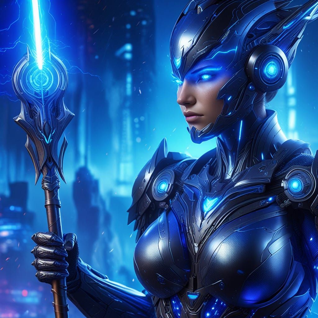 Cybernetic Blue Valkyrie - Cybernetic Blue Valkyrie