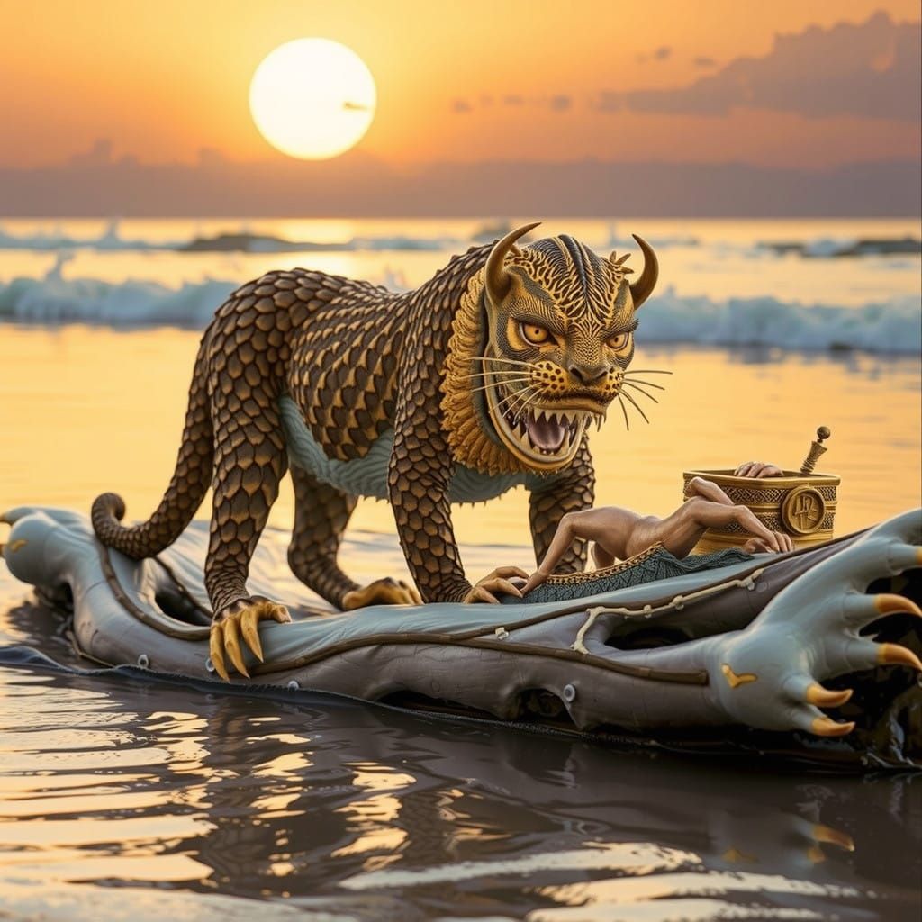 Orion and leviathan - Surreal Battle Between Orion and Levi...