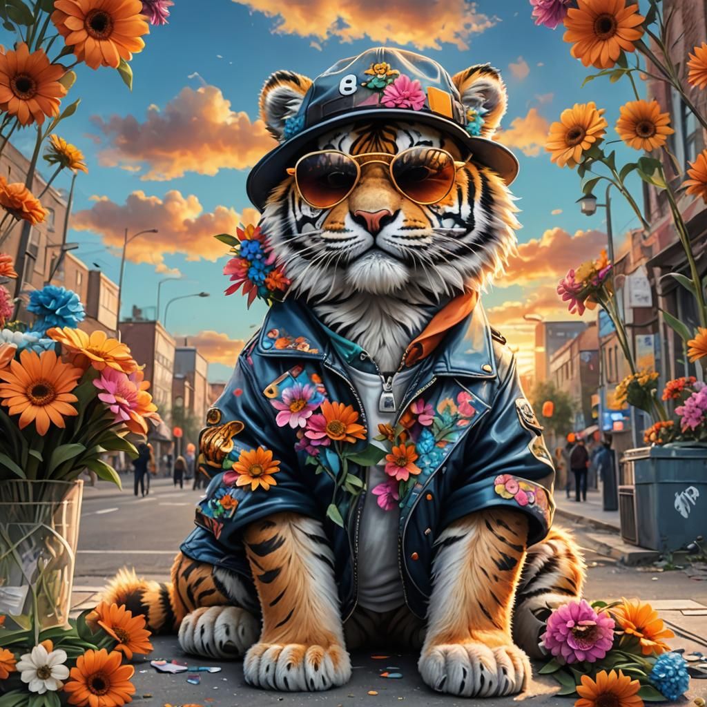 Mr tiger - AI Generated Artwork - NightCafe Creator