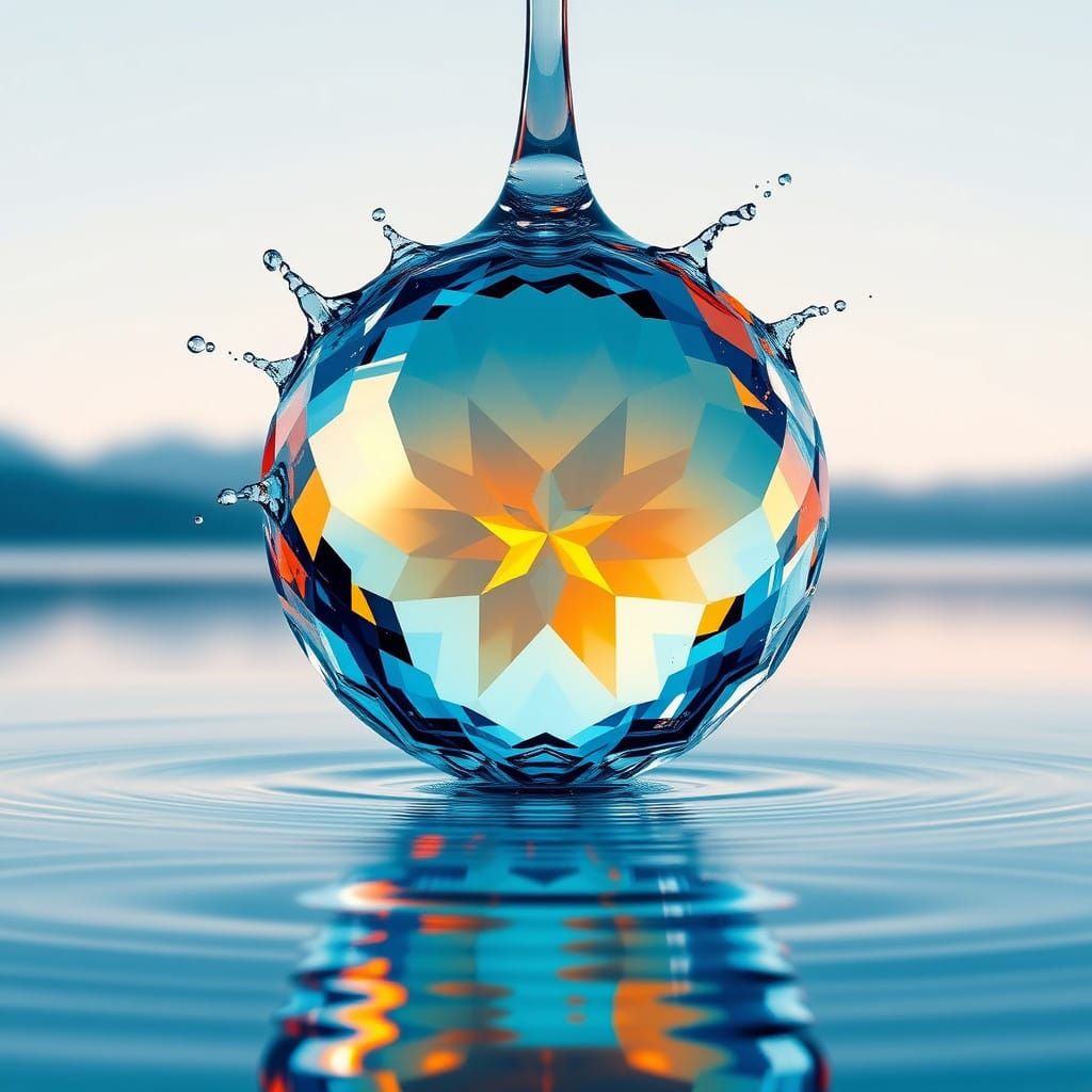 Water drop -plop - Water drop -plop