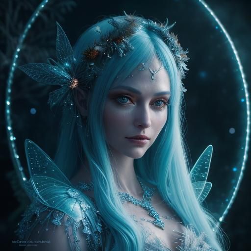STUNNINGLY BEAUTIFUL Bioluminescence FAIRY-TALE, SPACE BABY, FINELY ...