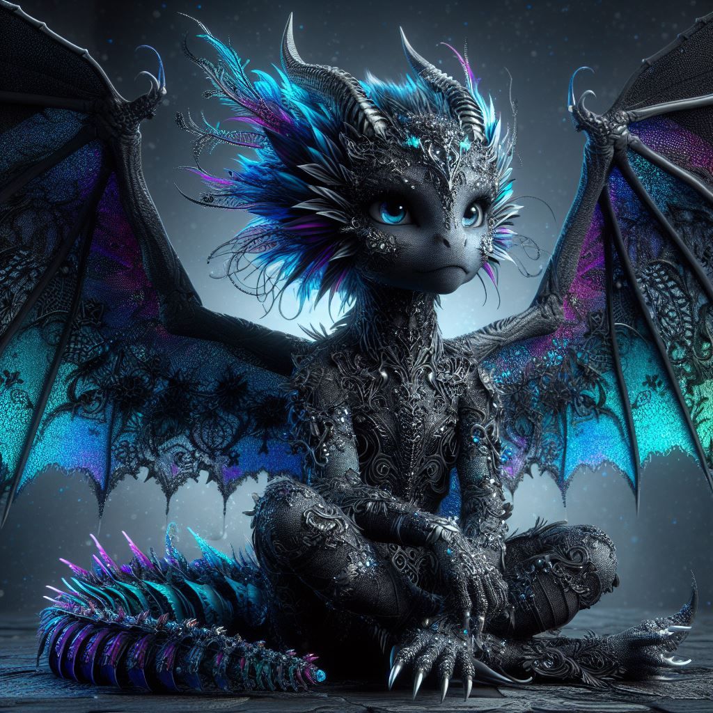 Lil Dragon Humanoid - AI Generated Artwork - NightCafe Creator