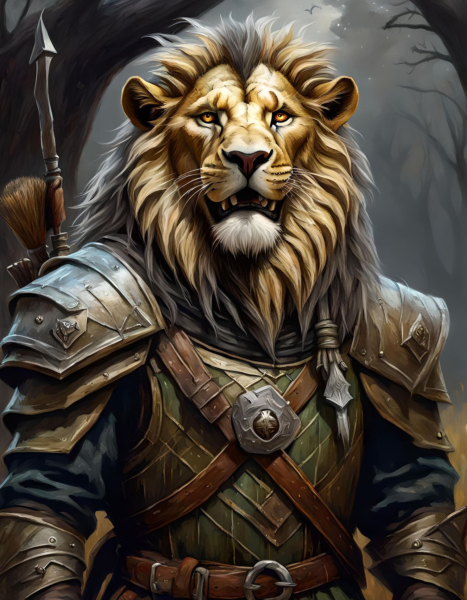 Leonin Ranger - AI Generated Artwork - NightCafe Creator