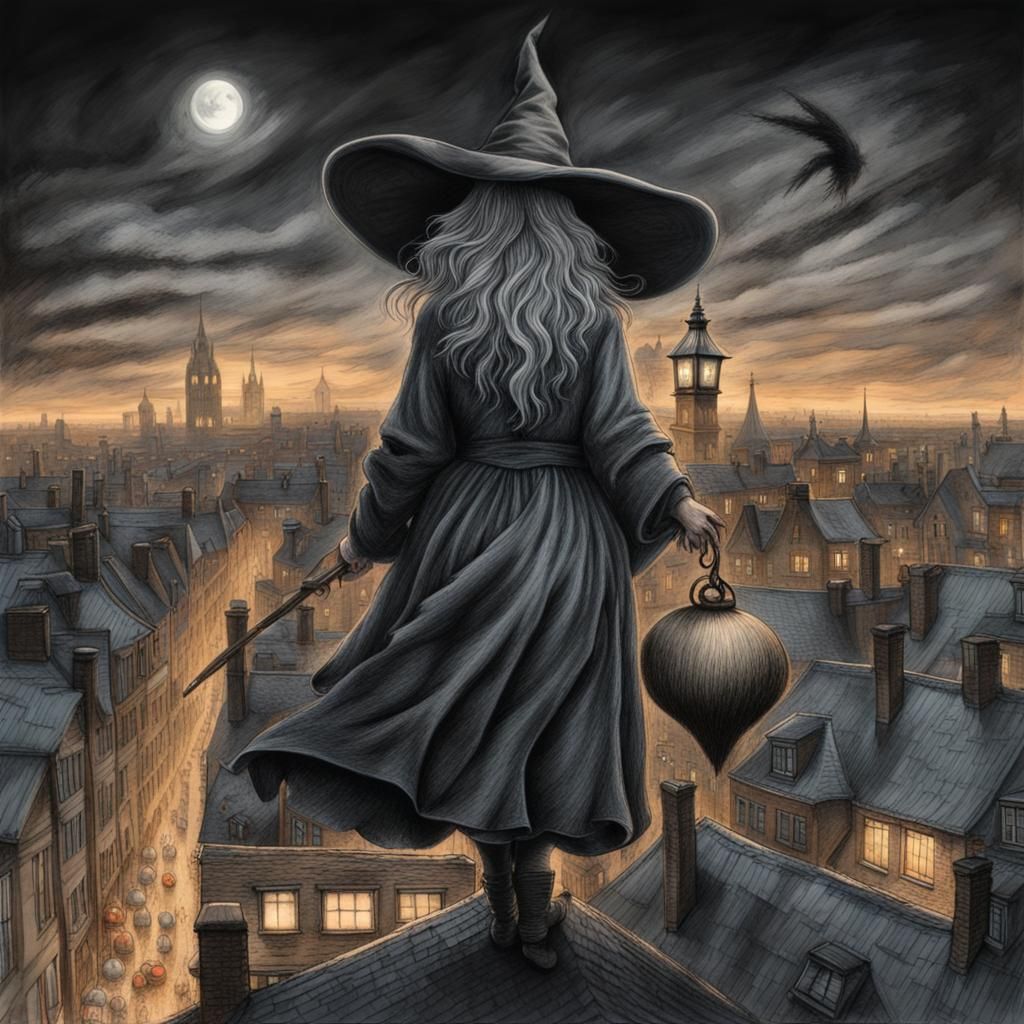 Epiphany hag witch - AI Generated Artwork - NightCafe Creator