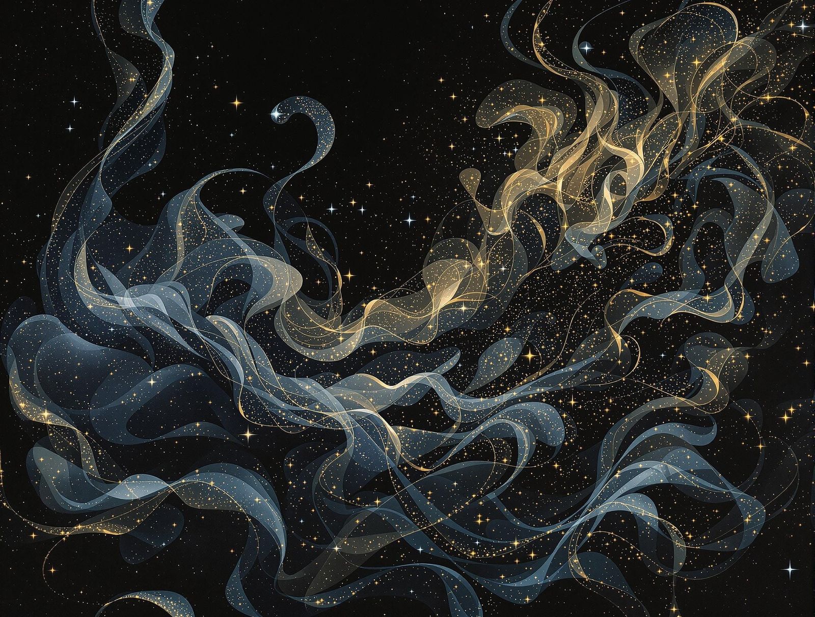 Ethereal Goddess Crafts Cosmic Jugendstil Vase fro... - AI Art