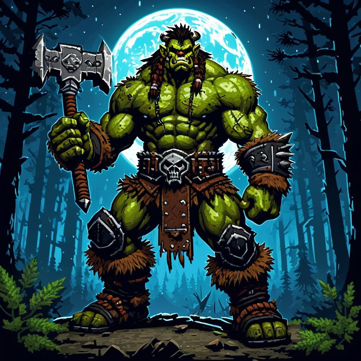 Ork Hero - AI Generated Artwork - NightCafe Creator