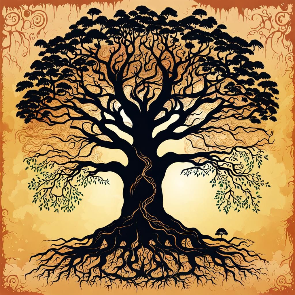 our roots are pagan - AI Generated Artwork - NightCafe Creator