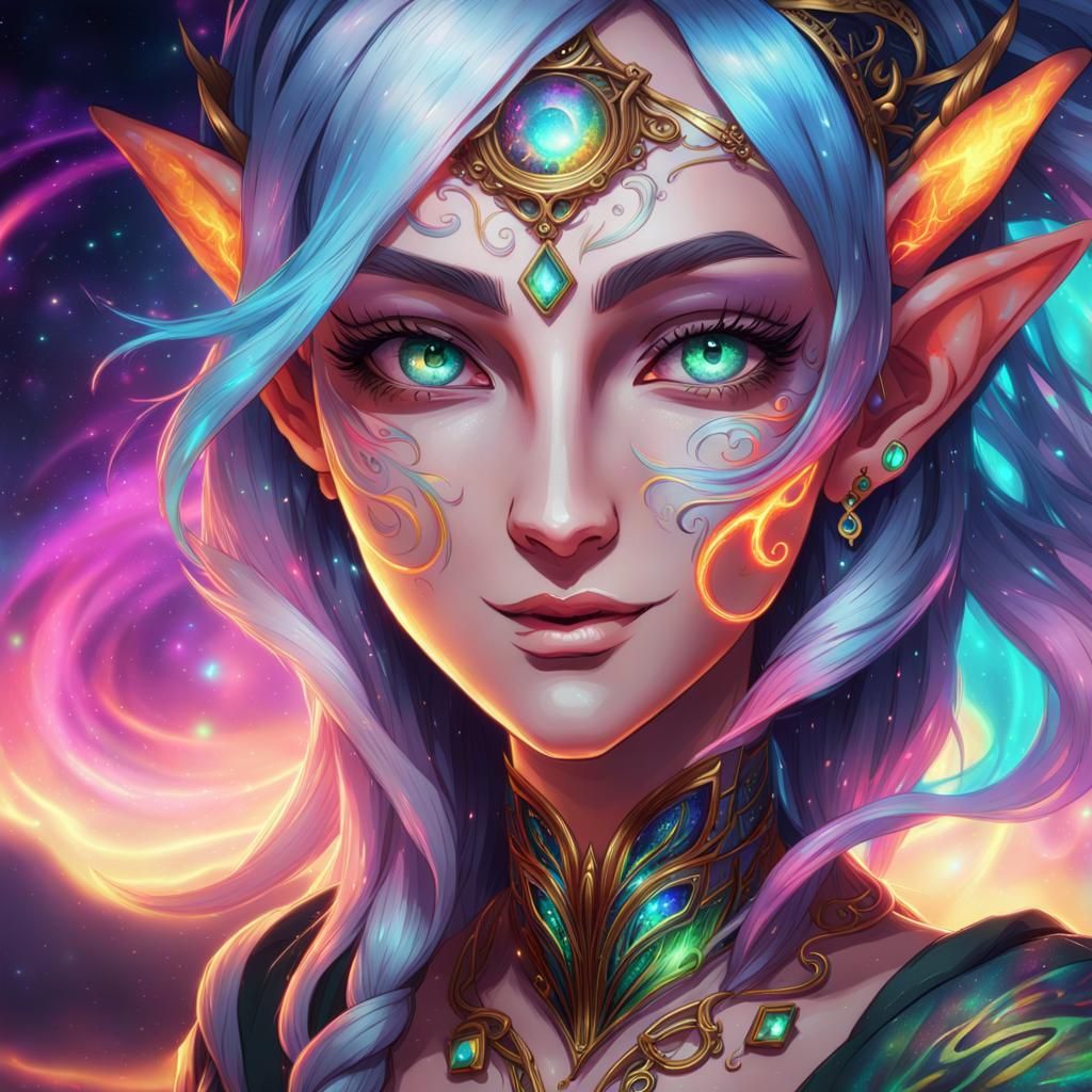 Elf Magic (Challenge/Redo) - AI Generated Artwork - NightCafe Creator