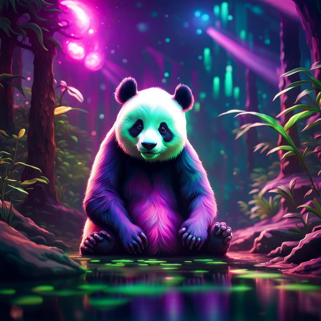 Panda - AI Generated Artwork - NightCafe Creator