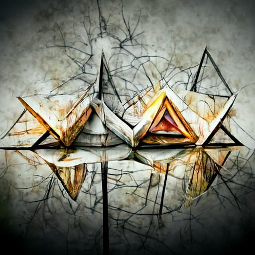 Broken symmetry digital art hd - AI Generated Artwork - NightCafe Creator