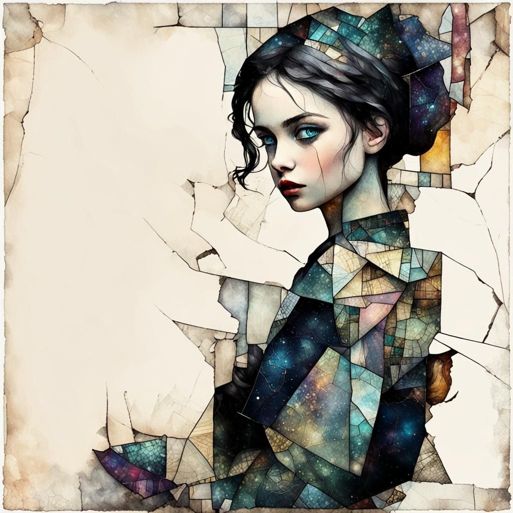 cracked patchwork. - AI Generated Artwork - NightCafe Creator