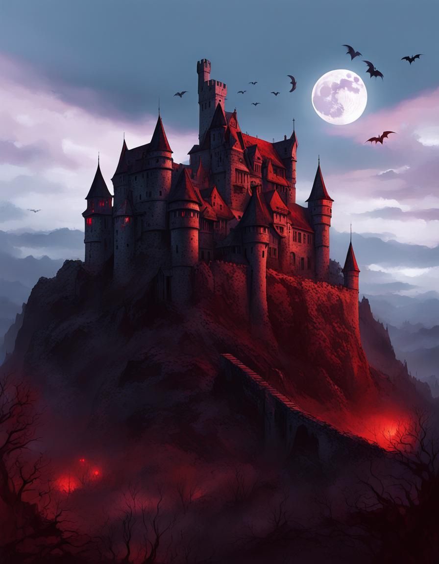 Tesham Mutna vampire castle in the Duchy of Toussaint (The Witcher ...