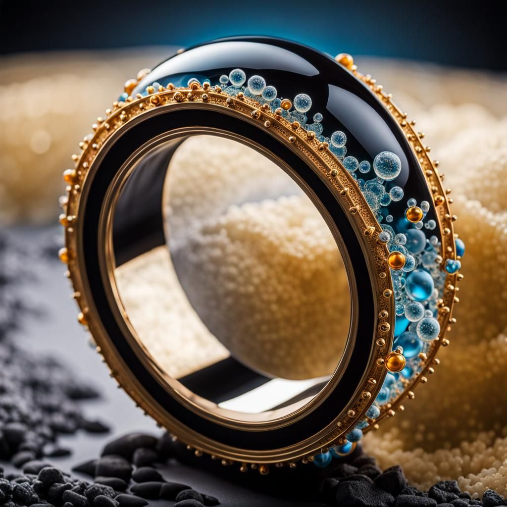 Amazing Macro shot of Resin nucleotidescape ring by Hasselblad X2D 100C ...