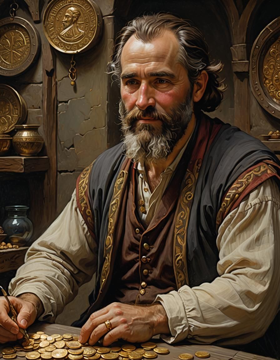 The Merchant - AI Generated Artwork - NightCafe Creator