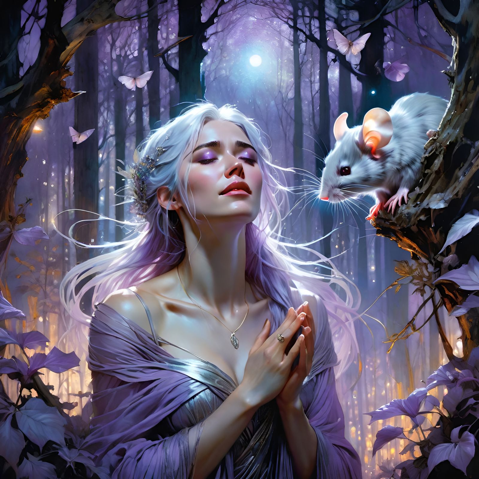 Weeping Nightsong - AI Generated Artwork - NightCafe Creator