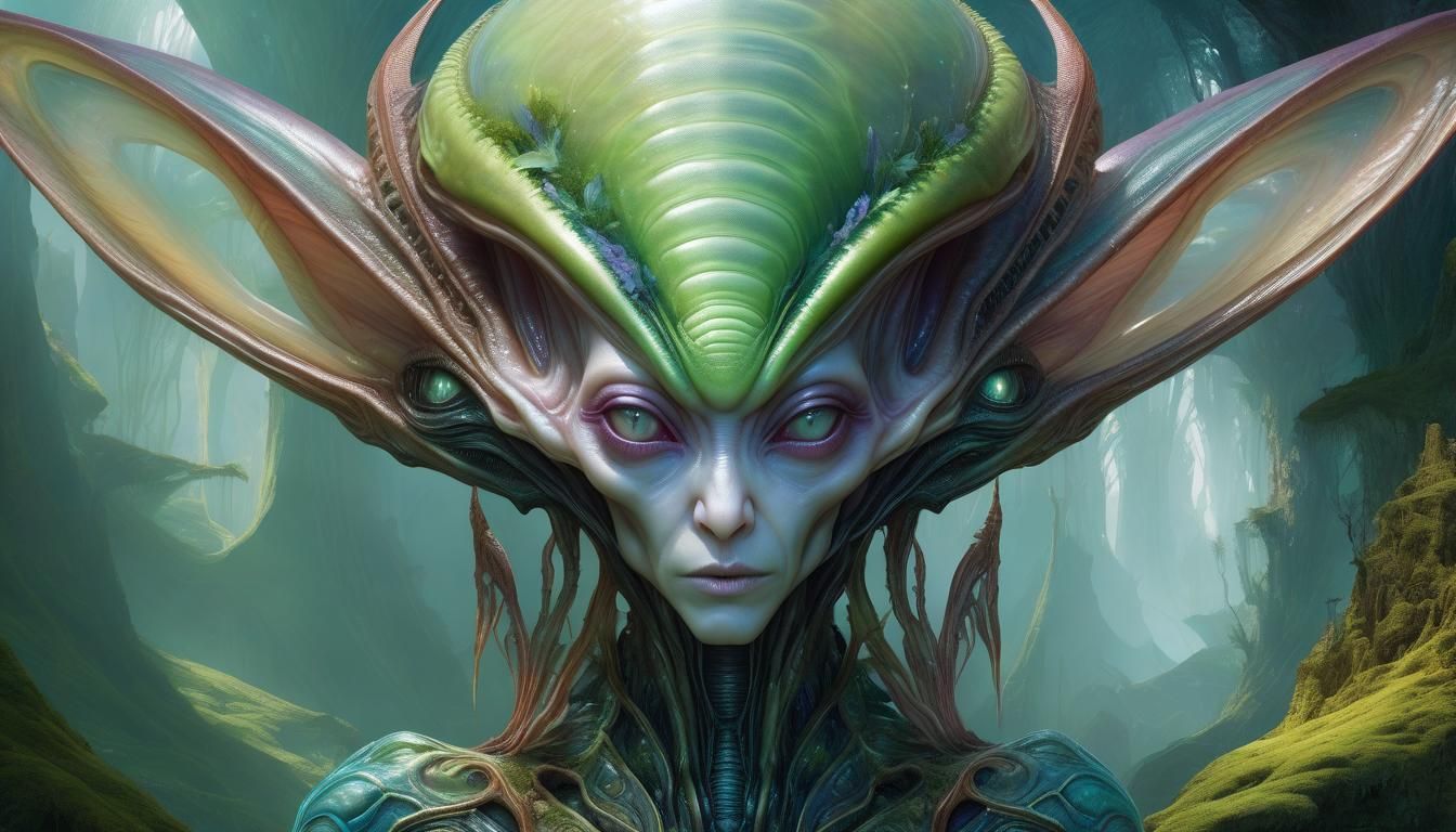 Alien Elf - AI Generated Artwork - NightCafe Creator