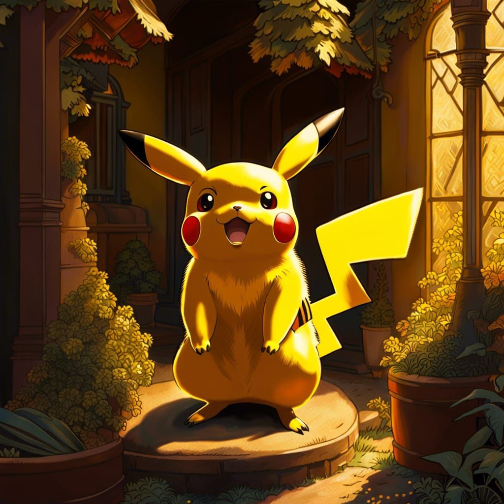 Pikachu - AI Generated Artwork - NightCafe Creator