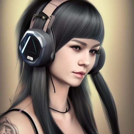 Egirl - AI Generated Artwork - NightCafe Creator