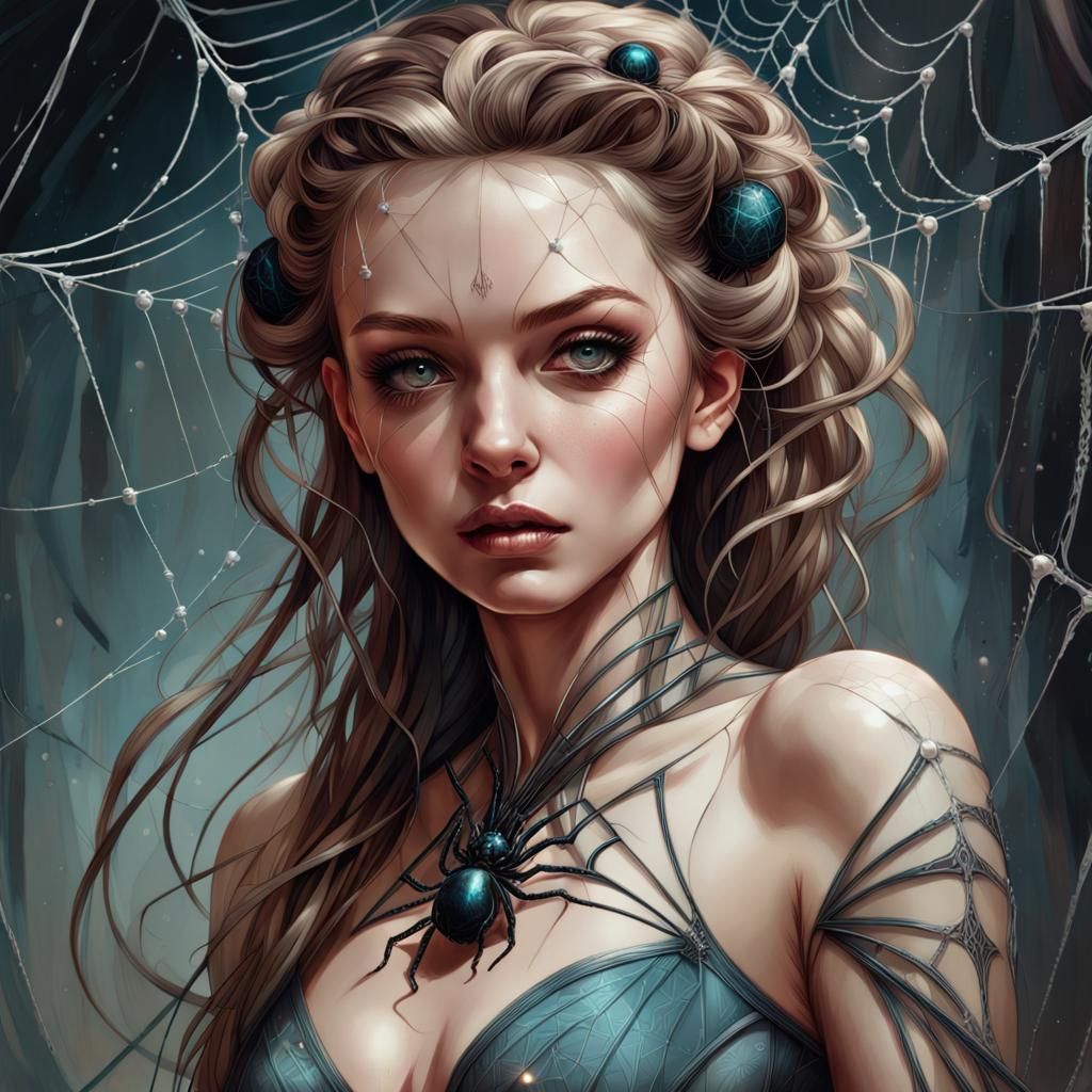 Spiderweb - AI Generated Artwork - NightCafe Creator