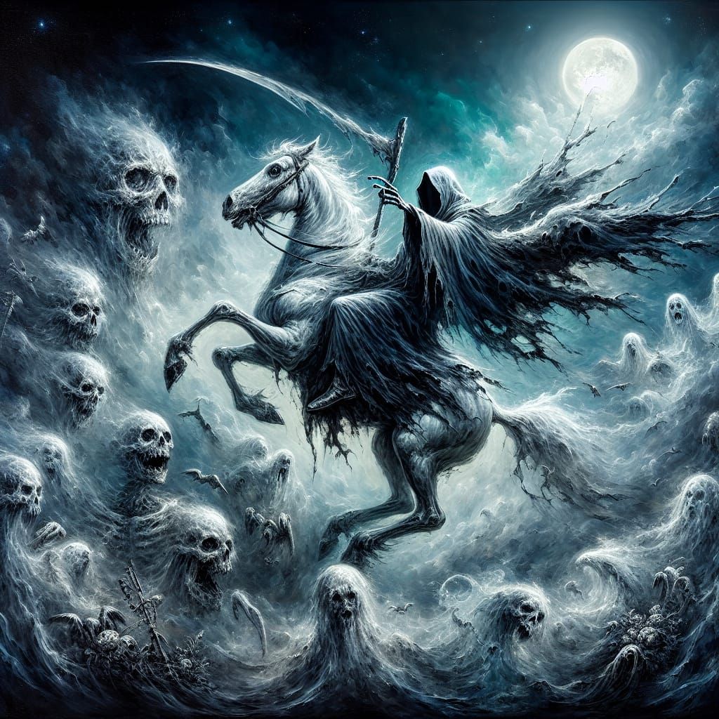 Night Rider - AI Generated Artwork - NightCafe Creator