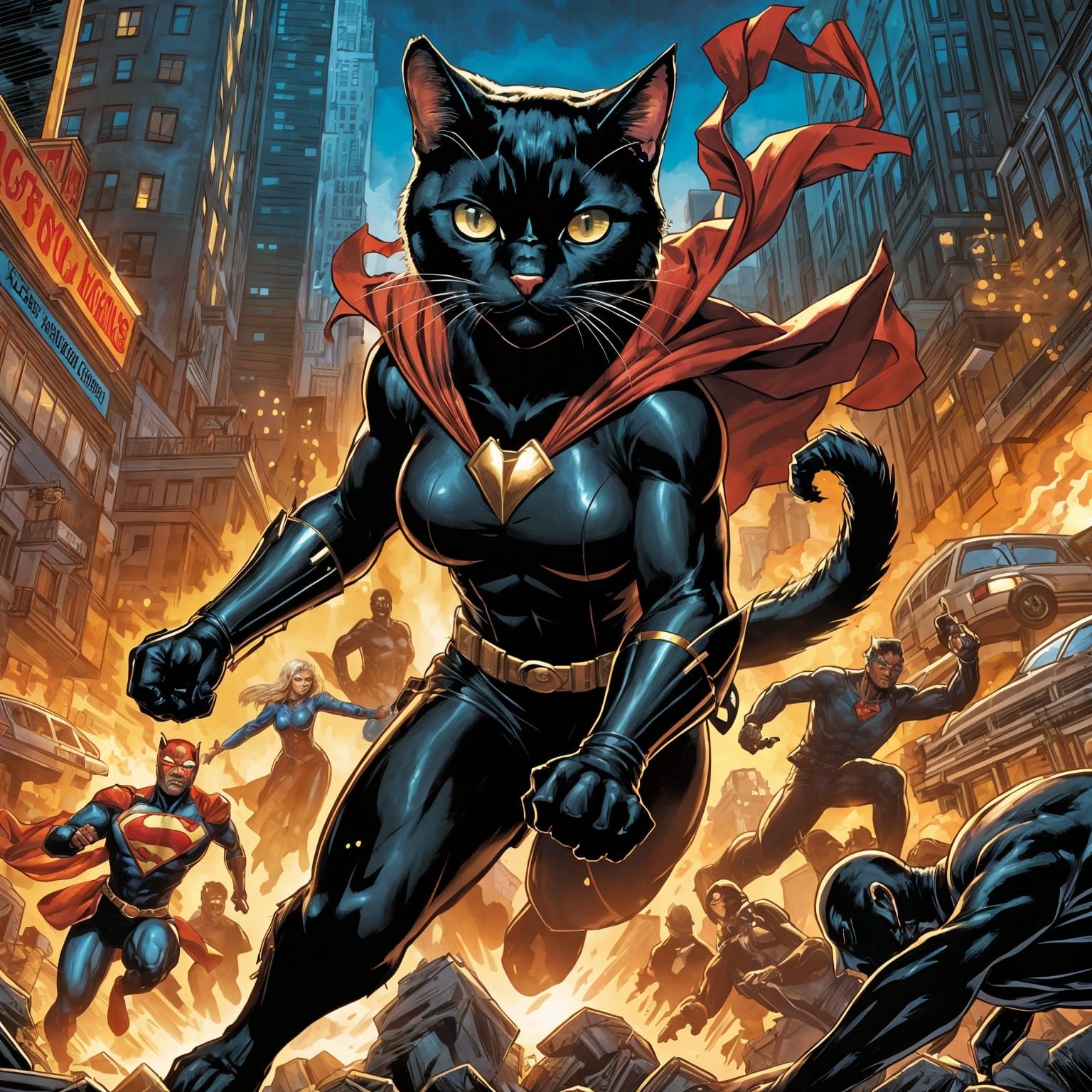 The Return of SuperCat 🐱 - Superhero Icon Returns in Perfec...
