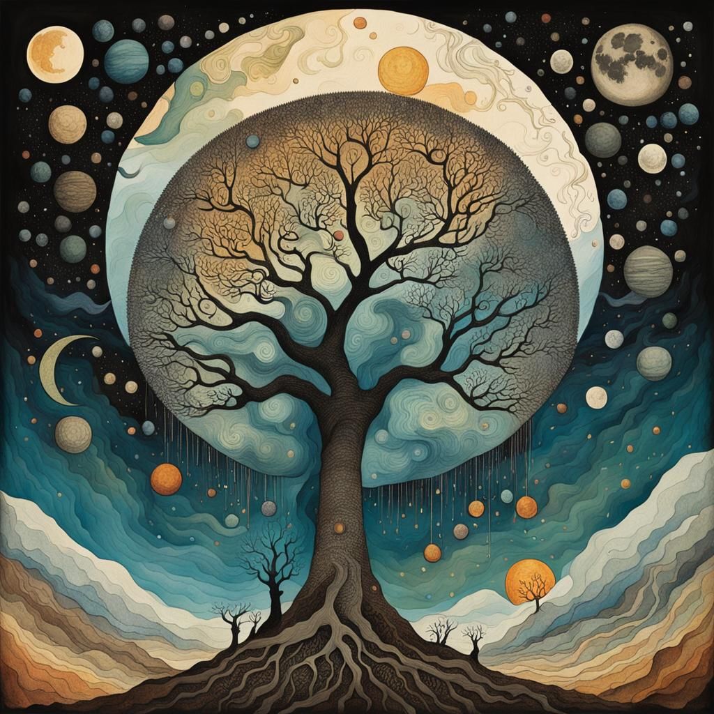 epic tree of life - AI Generated Artwork - NightCafe Creator