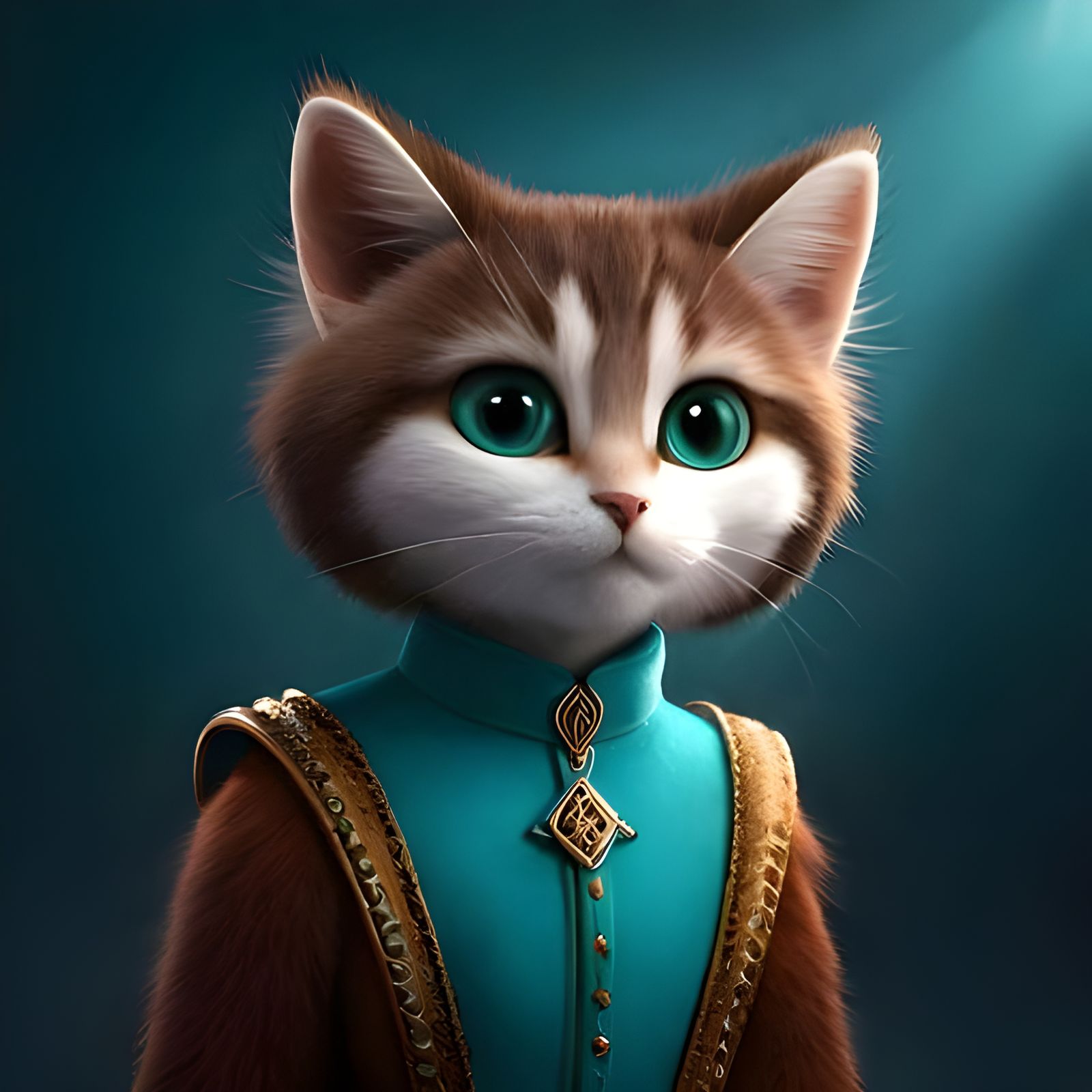 Noble cat - AI Generated Artwork - NightCafe Creator
