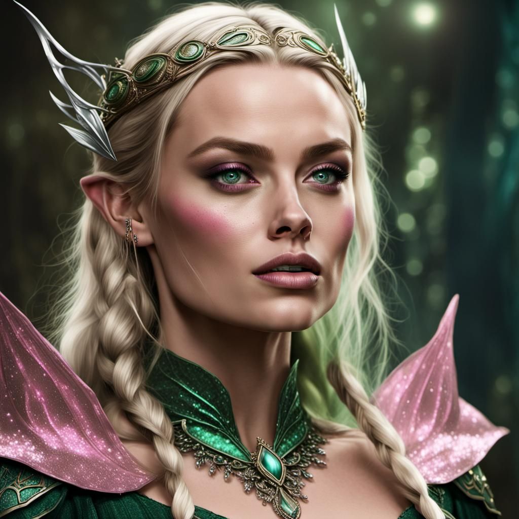Elven Queen - AI Generated Artwork - NightCafe Creator