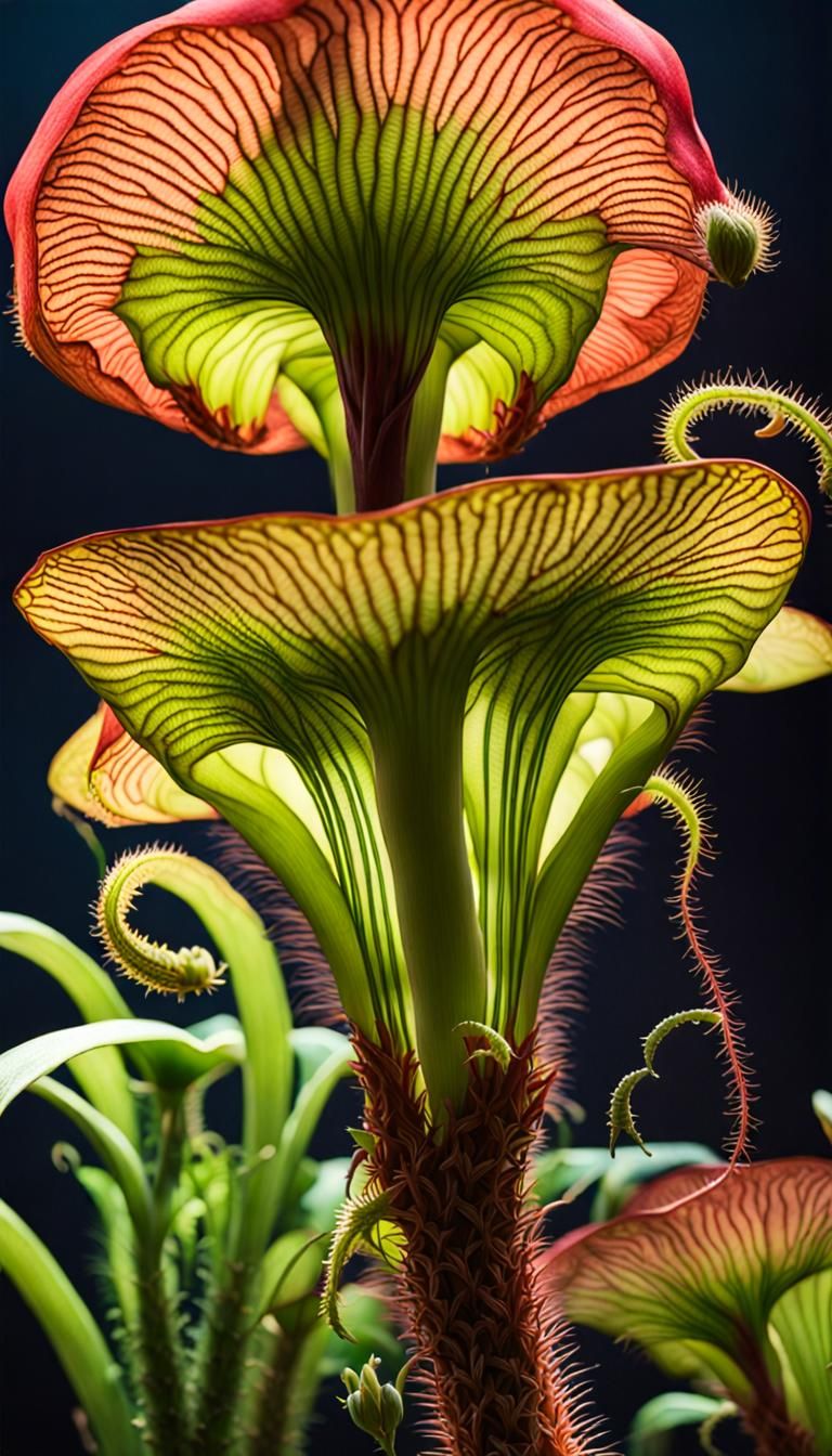 A triffid: ref. "Day of the Triffids." - AI Generated Artwork ...