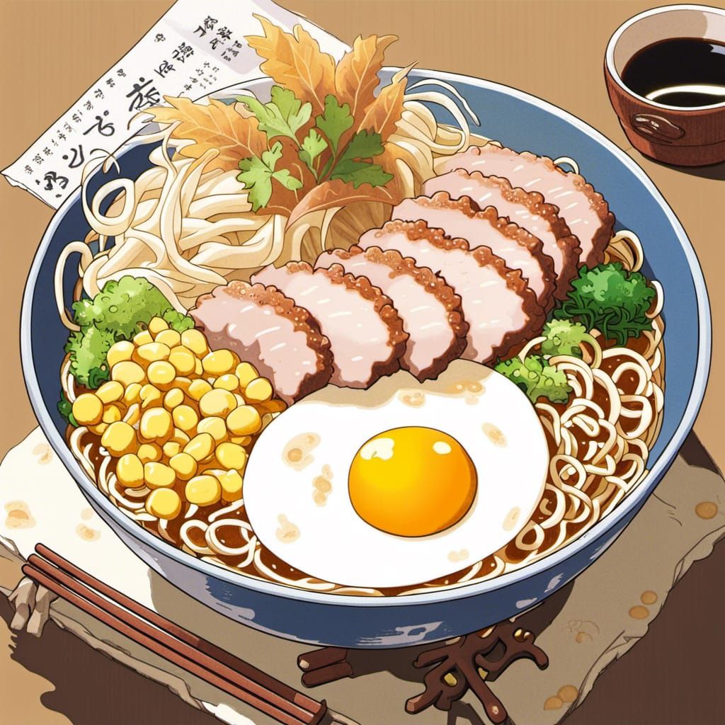 Ramen 😋 - AI Generated Artwork - NightCafe Creator