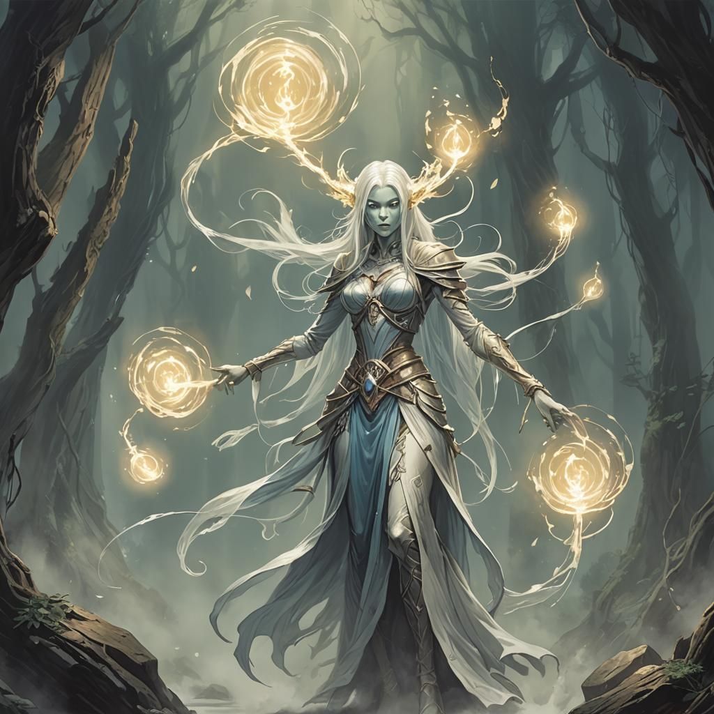 Will-o'-Wisp? - AI Generated Artwork - NightCafe Creator