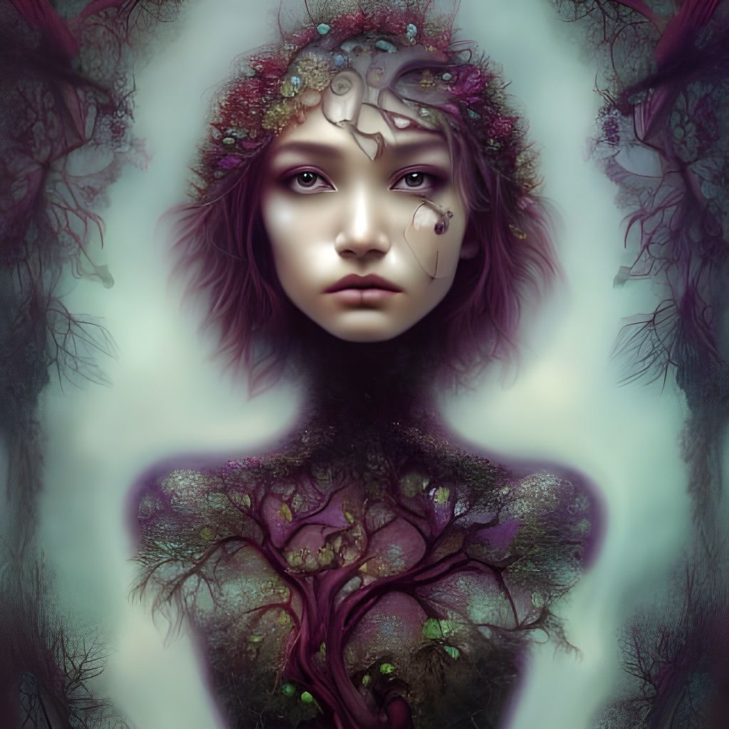 Anatomy Forest Fairy - AI Generated Artwork - NightCafe Creator