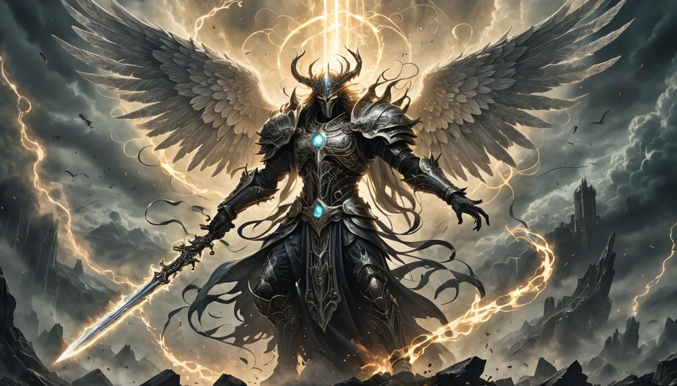 deathcore angel final boss - AI Generated Artwork - NightCafe Creator