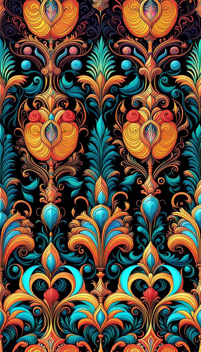 Baroque Wallpaper - AI Generated Artwork - NightCafe Creator