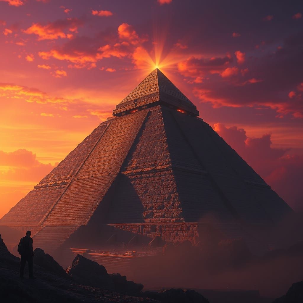 pyramid of doom - Majestic Pyramid of Doom in Vibrant Twili...