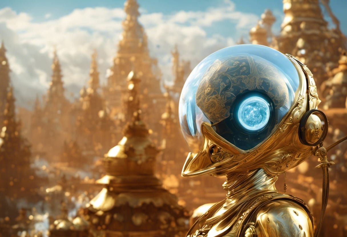 In an alien hemisphere - AI Generated Artwork - NightCafe Creator