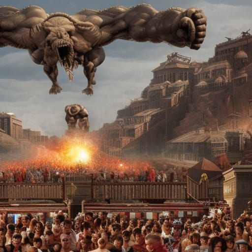 strongman competition - AI Generated Artwork - NightCafe Creator