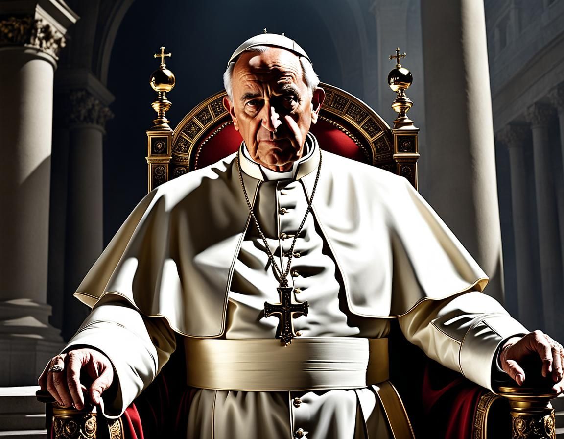 The Nefarious Pope - AI Generated Artwork - NightCafe Creator