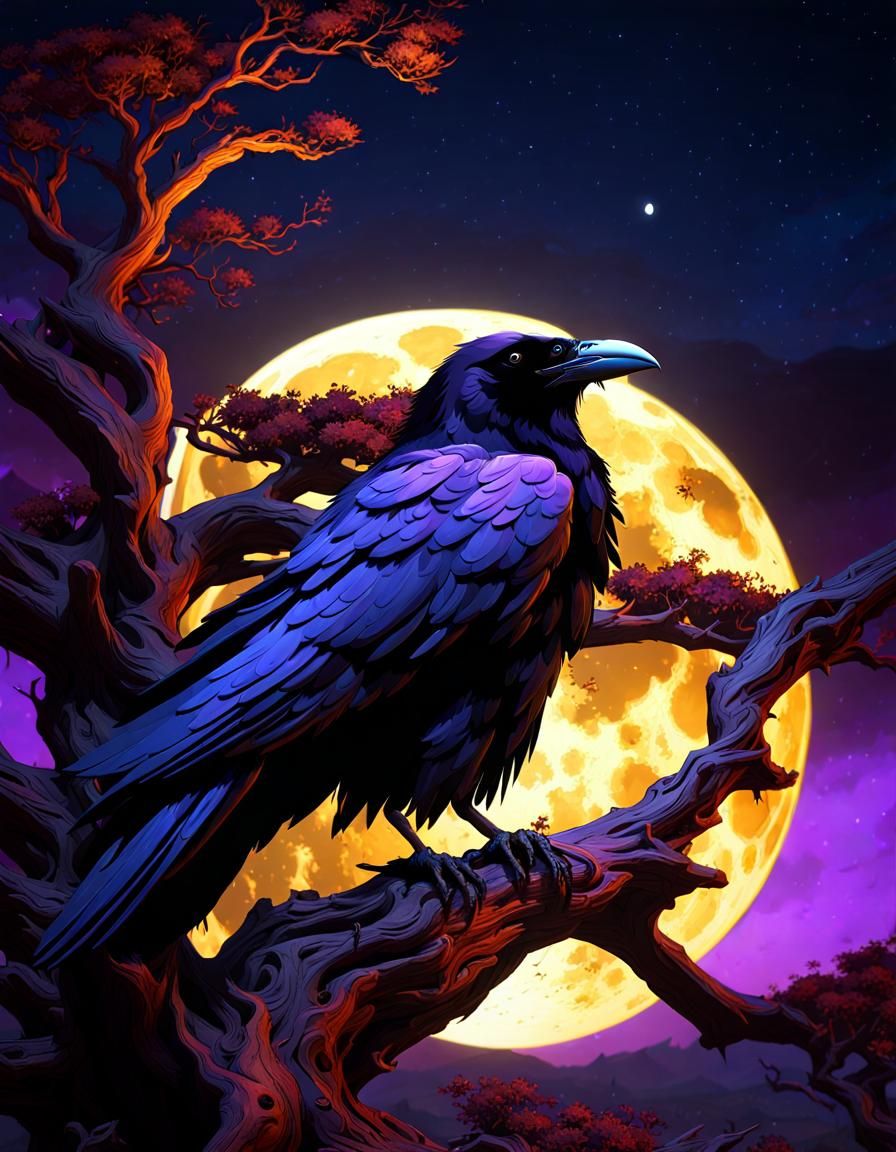 Raven! : r/nightcafe