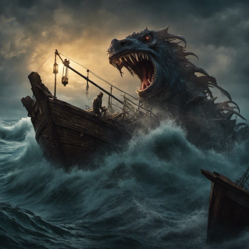 Champy the Lake Monster - AI Generated Artwork - NightCafe Creator