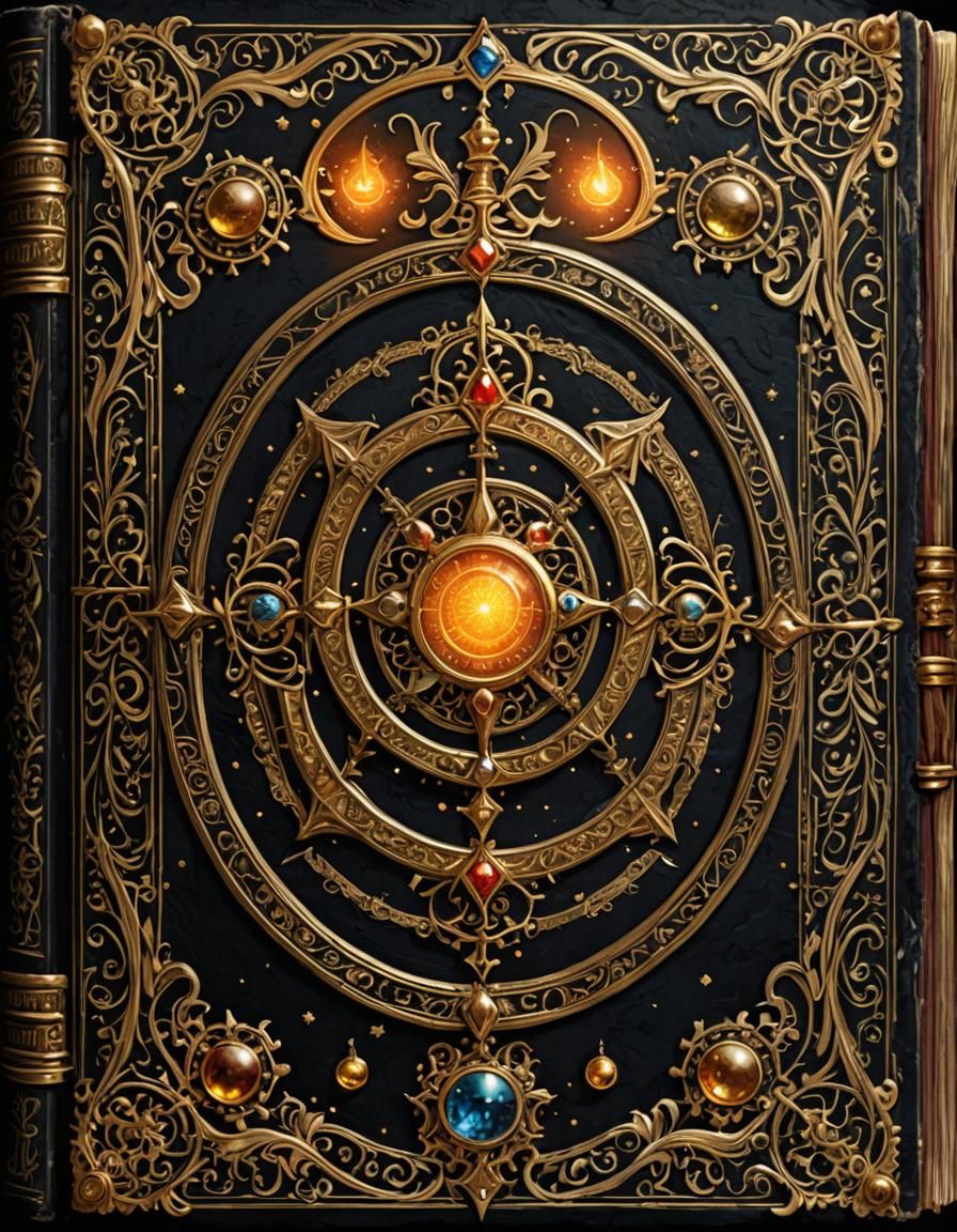 Alchemy book - AI Generated Artwork - NightCafe Creator