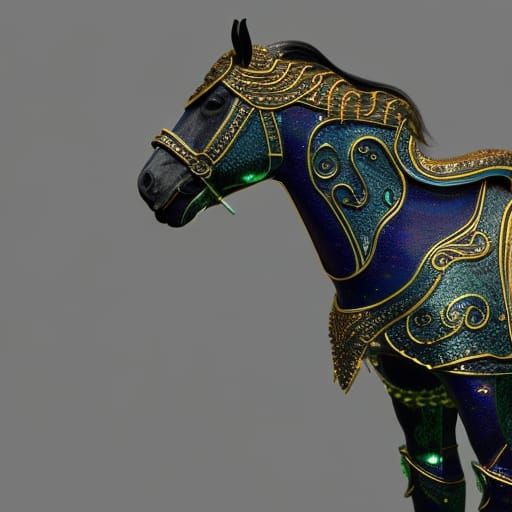 Horse 9 - AI Generated Artwork - NightCafe Creator