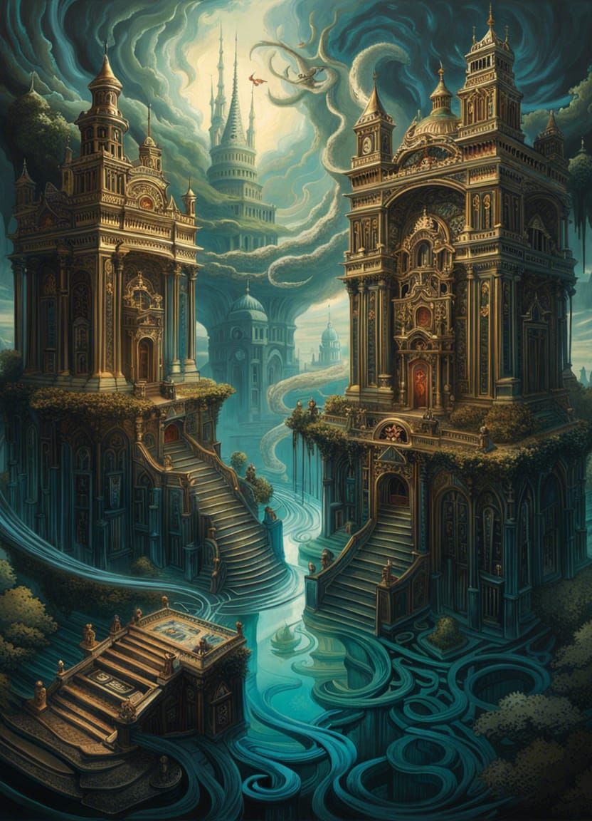 Surreal World - AI Generated Artwork - NightCafe Creator