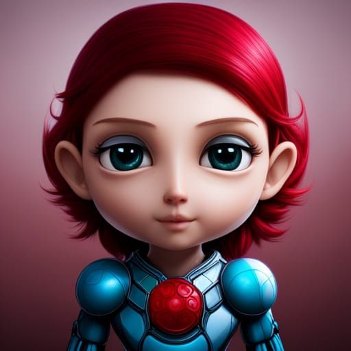 Cute doll - AI Generated Artwork - NightCafe Creator